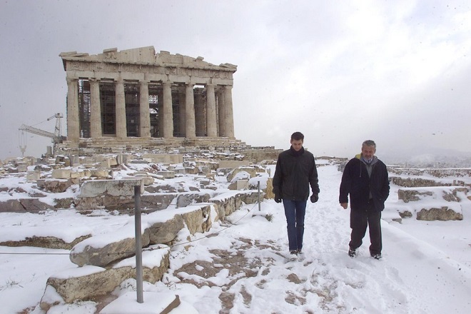 Χιόνια ακόμη και στο κέντρο της Αθήνας φέρνει ο «Τηλέμαχος ...