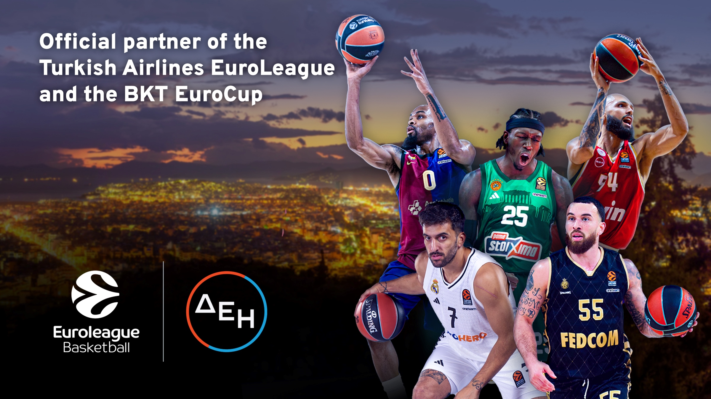 Η ΔΕΗ επίσημος χορηγός της Euroleague - Μέχρι το 2027 | Fortunegreece.com
